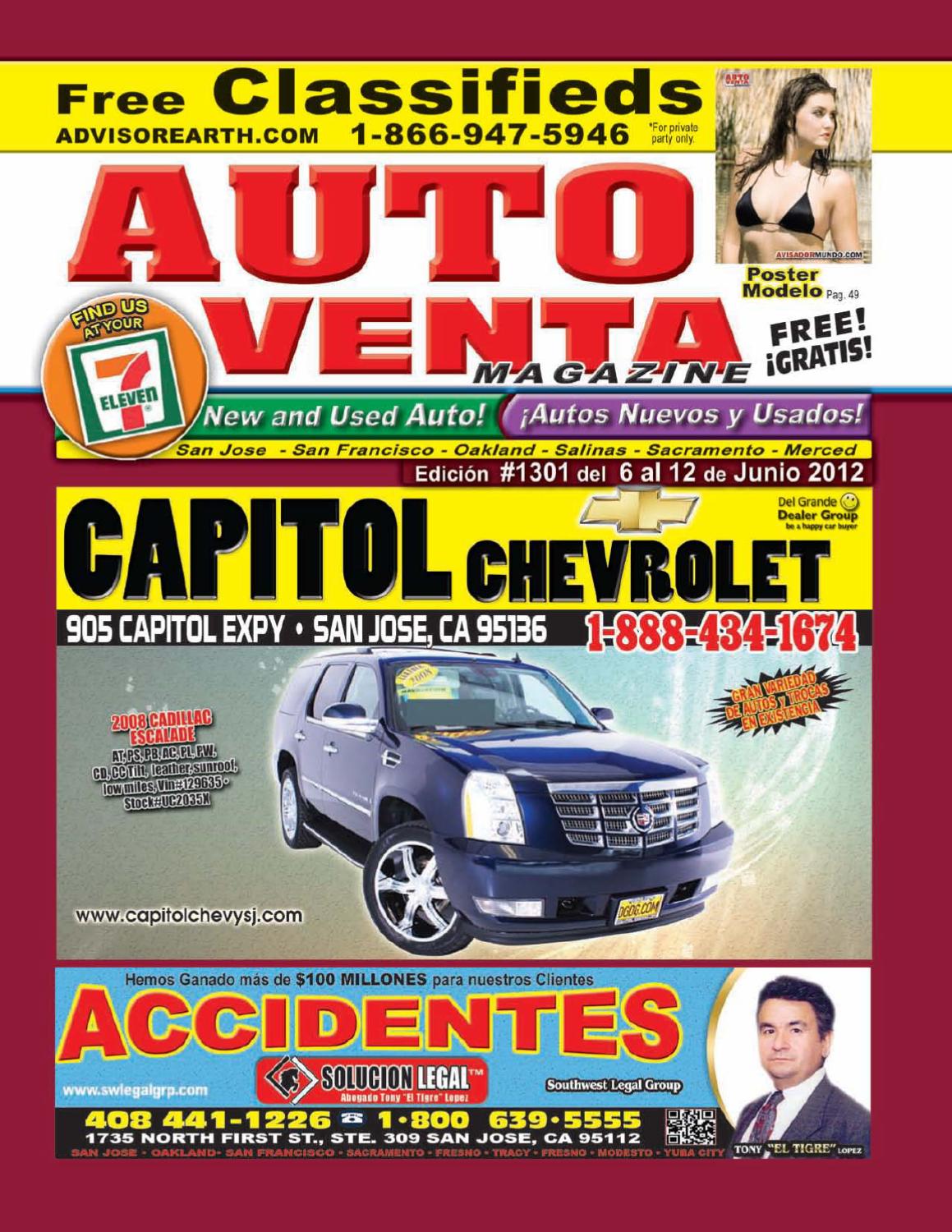 Auto Venta Magazine #1301 Final by El Avisador Magazine - Issuu