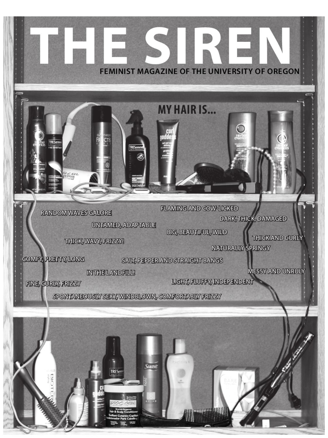 The Hair Issue by The Siren Magazine of the ASUO Women's Center - Issuu