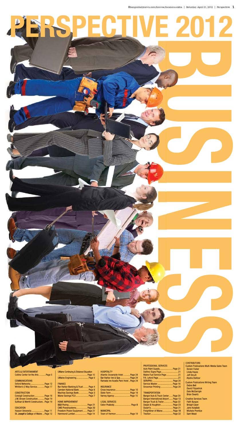 Perspective BUSINESS by Bangor Daily News - Issuu