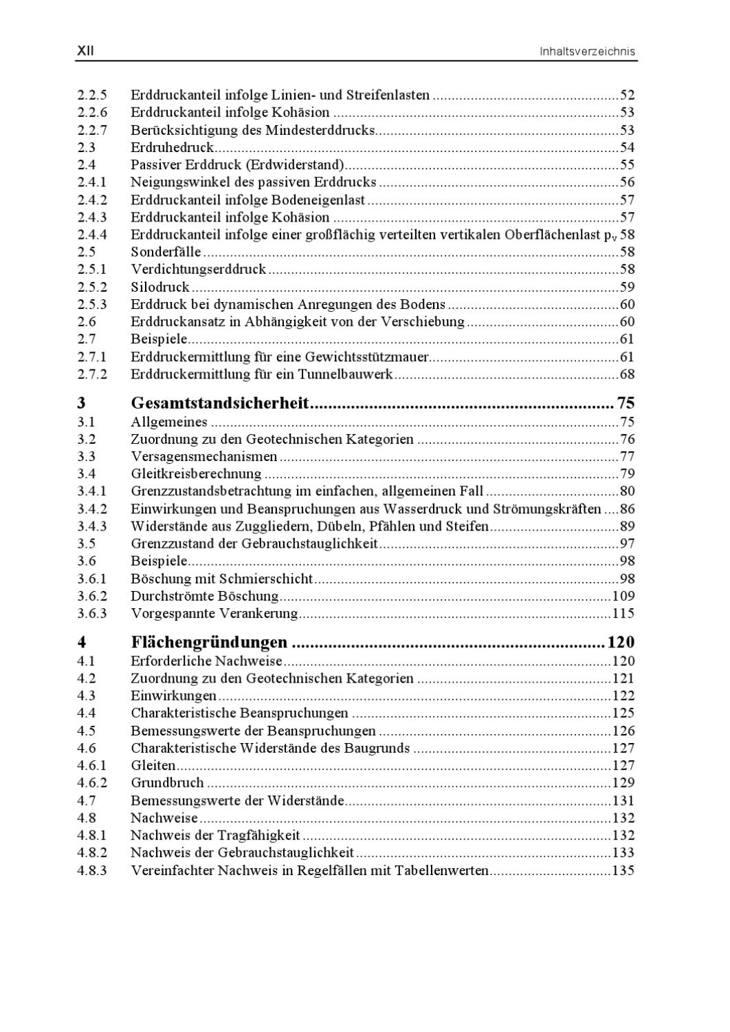 Ziegler: Geotechnische Nachweise nach EC 7 und DIN 1054 (Leseprobe) by ...