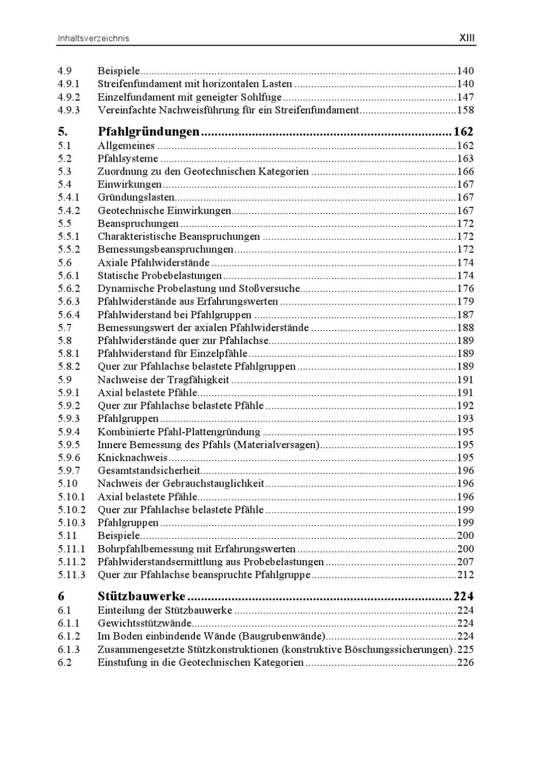 Ziegler: Geotechnische Nachweise nach EC 7 und DIN 1054 (Leseprobe) by ...