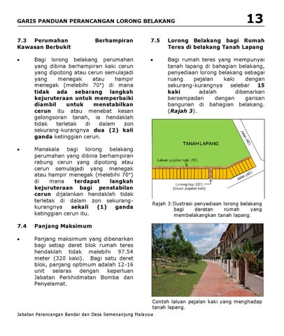 Garis Panduan Perancangan Lorong Belakang by R&D, JPBD - Issuu