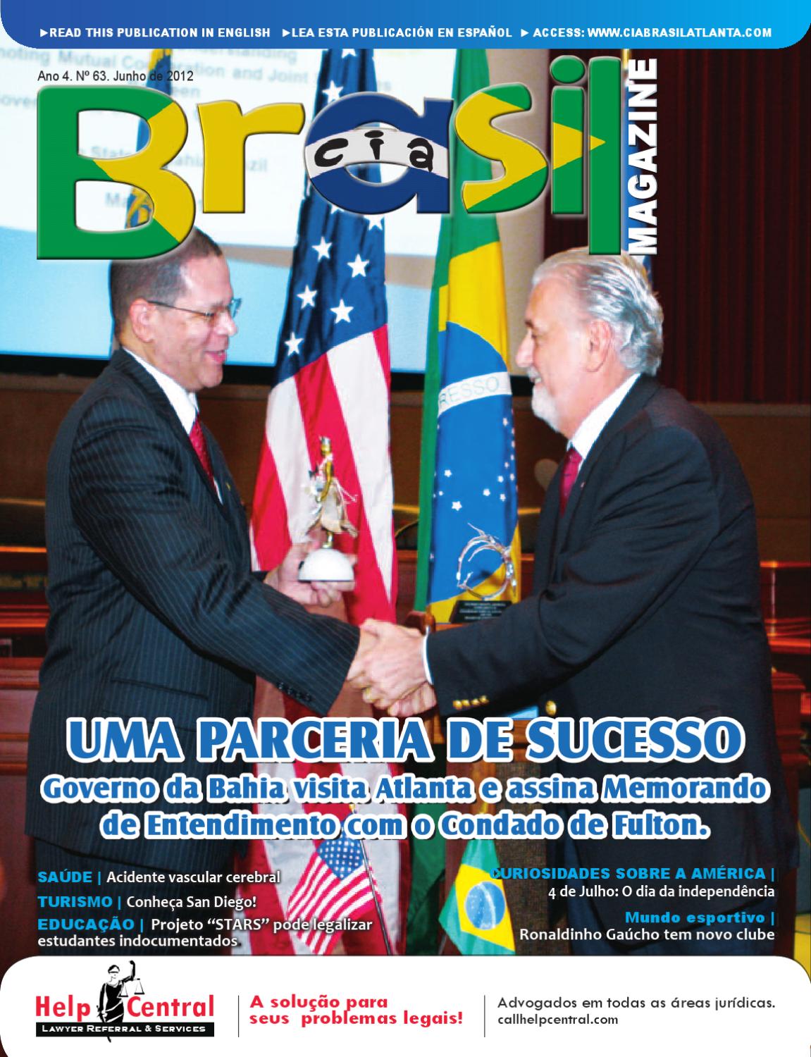 Cia Brasil Magazine June 2012 by Cia Brasil Magazine - Issuu