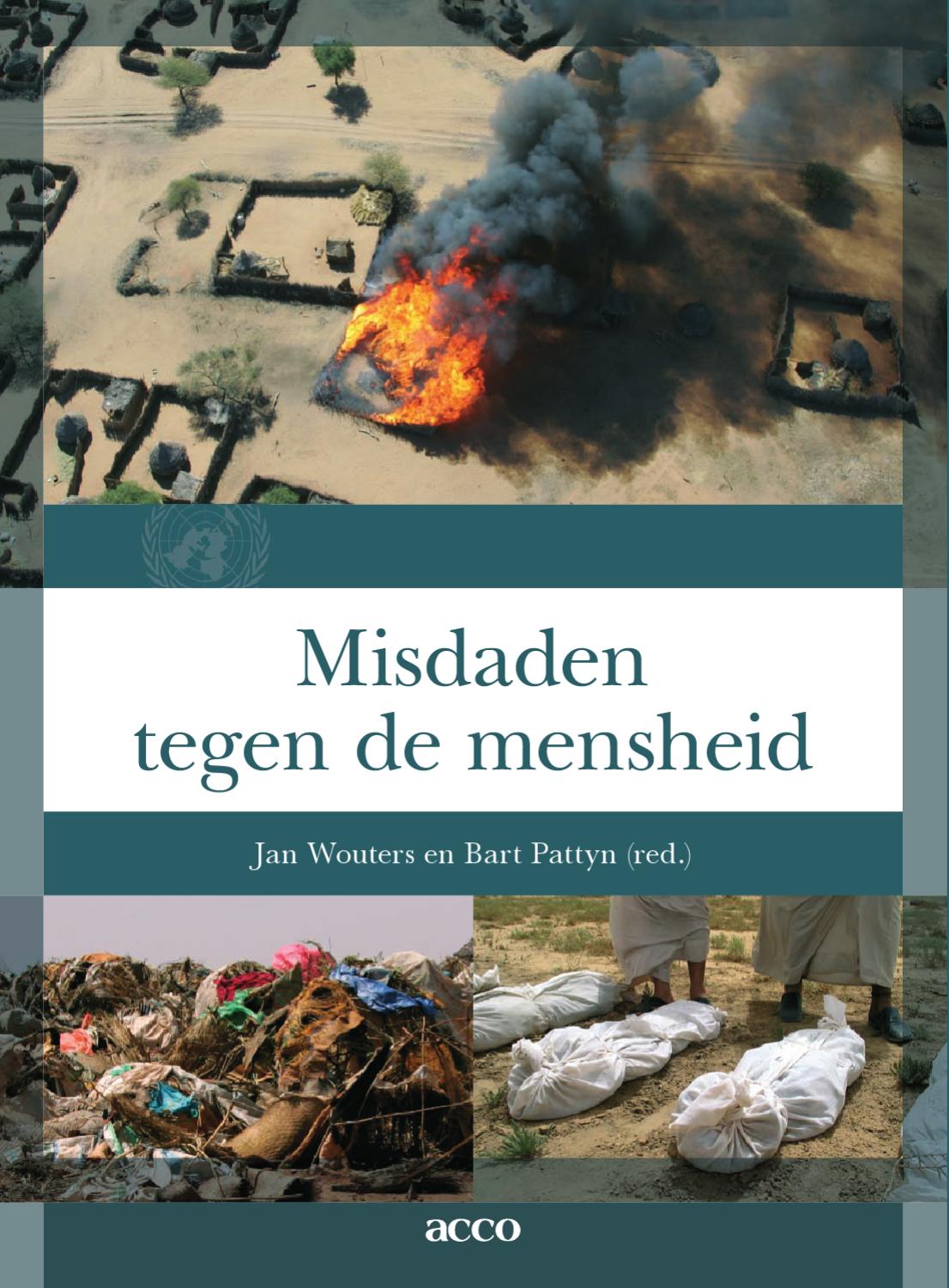 Misdaden tegen de mensheid - inkijkexemplaar by Uitgeverij Acco - Issuu