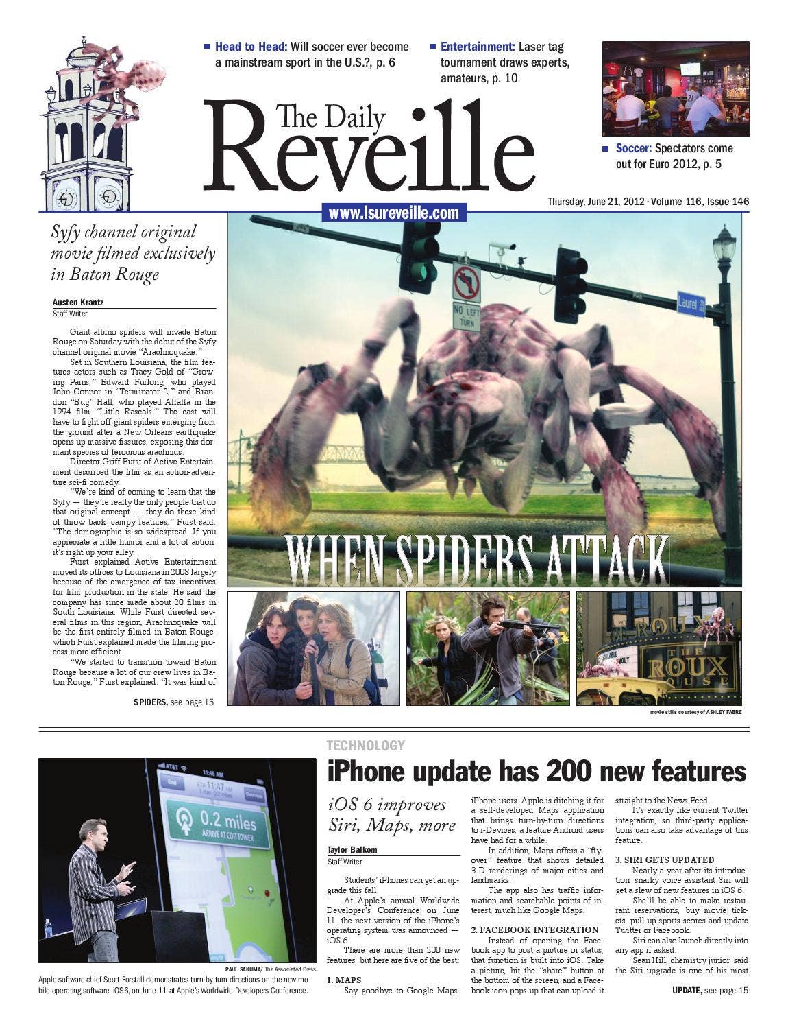 The Daily Reveille - June 21, 2012 by Reveille - Issuu