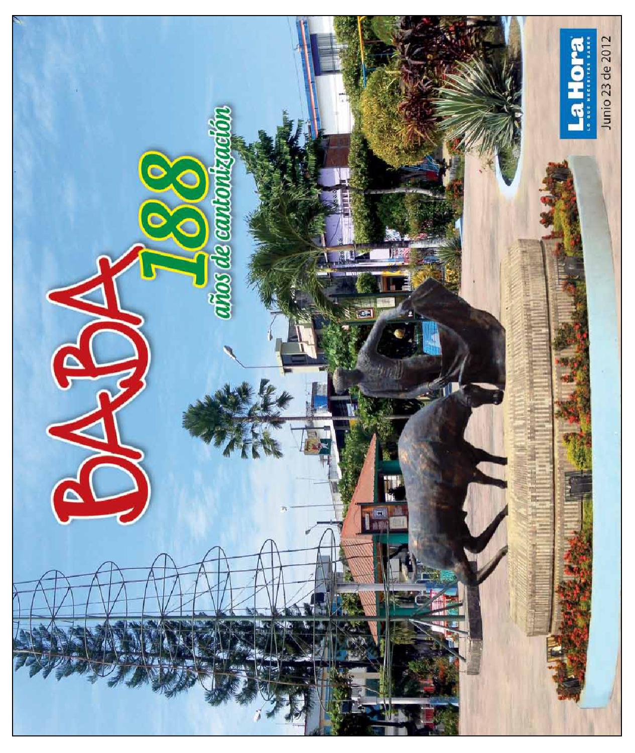 Especial cantonizacion Baba Los Rios by LA HORA Ecuador - Issuu