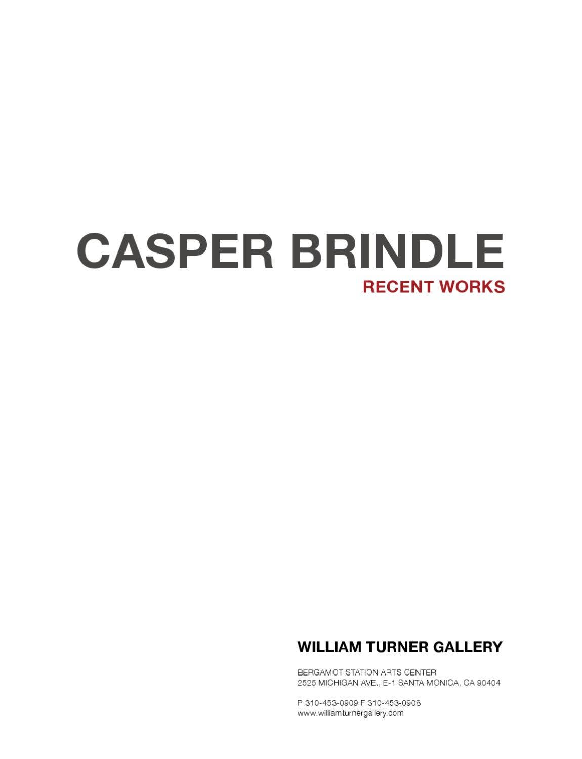 Casper Brindle Catalog by william turner - Issuu
