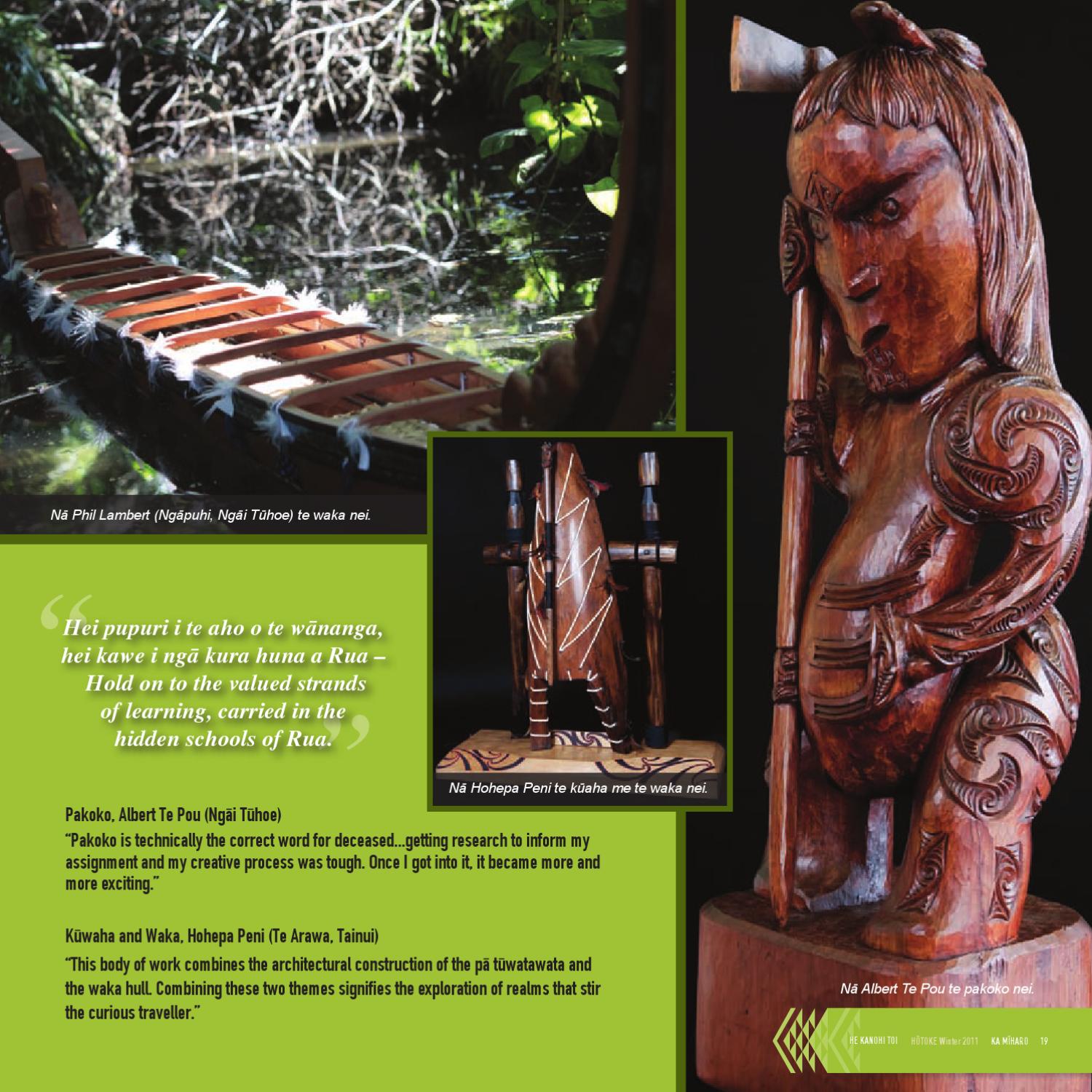 Ka Miharo Issue 5 Hotoke 2011 by Te Wananga o Aotearoa - Issuu
