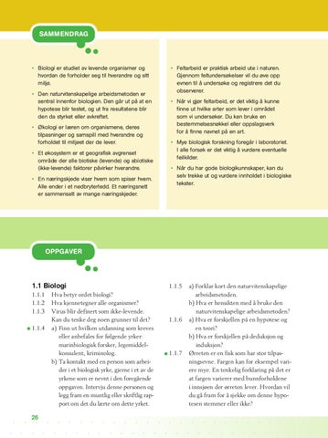 Bios biologi 1 (2012) by Cappelen Damm - Issuu
