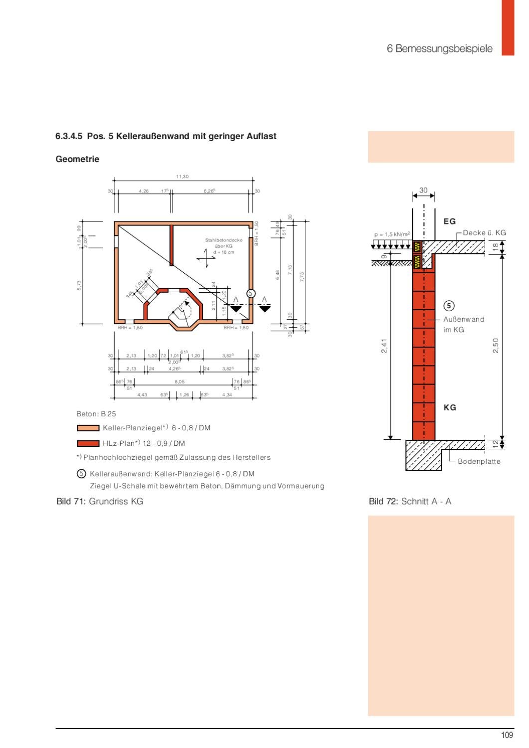 Bemessung von Ziegelmauerwerk - Fachbuch zur Bemessung nach DIN 1053-1 by Wienerberger AG - Issuu
