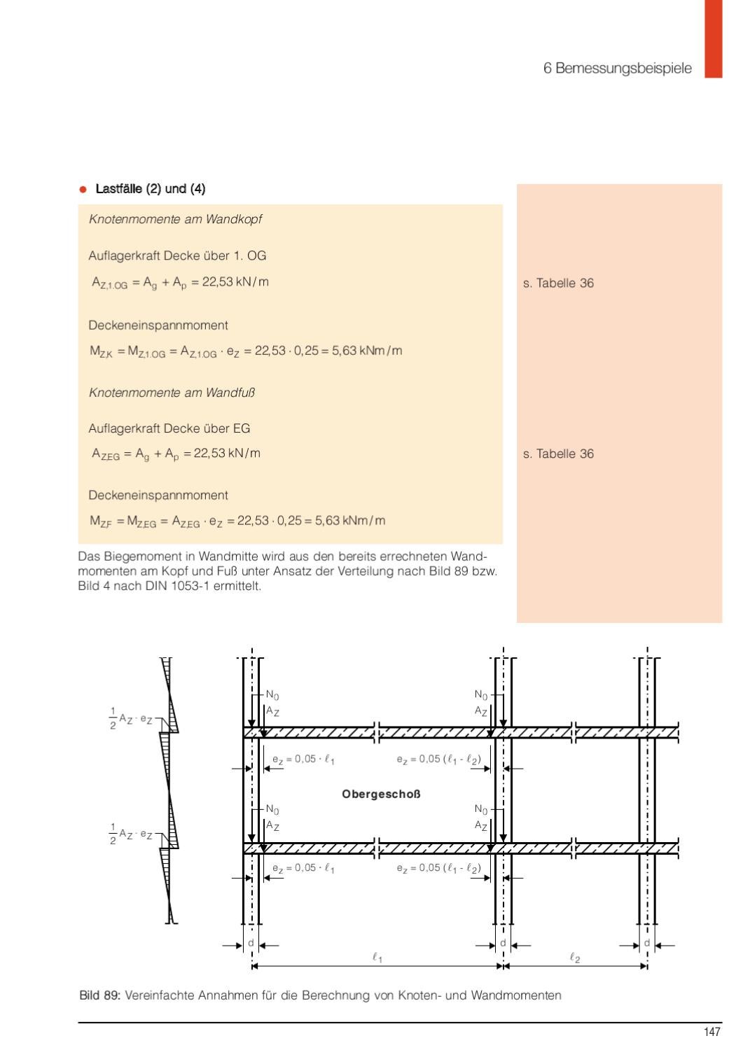 Bemessung von Ziegelmauerwerk - Fachbuch zur Bemessung nach DIN 1053-1 by Wienerberger AG - Issuu