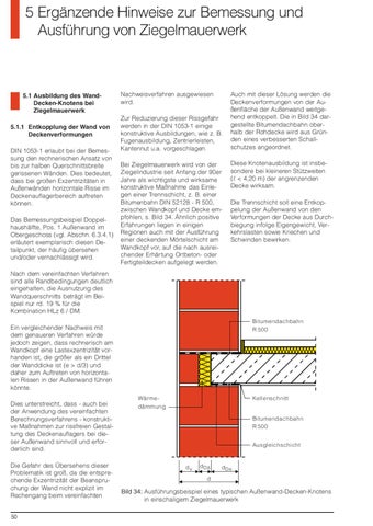 Bemessung von Ziegelmauerwerk - Fachbuch zur Bemessung nach DIN 1053-1 by Wienerberger AG - Issuu