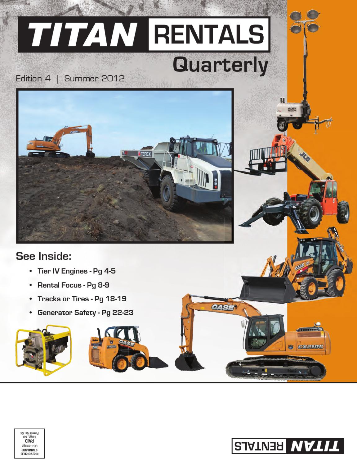 Titan Rental Summer2012 by Forum Communications Printing - Issuu