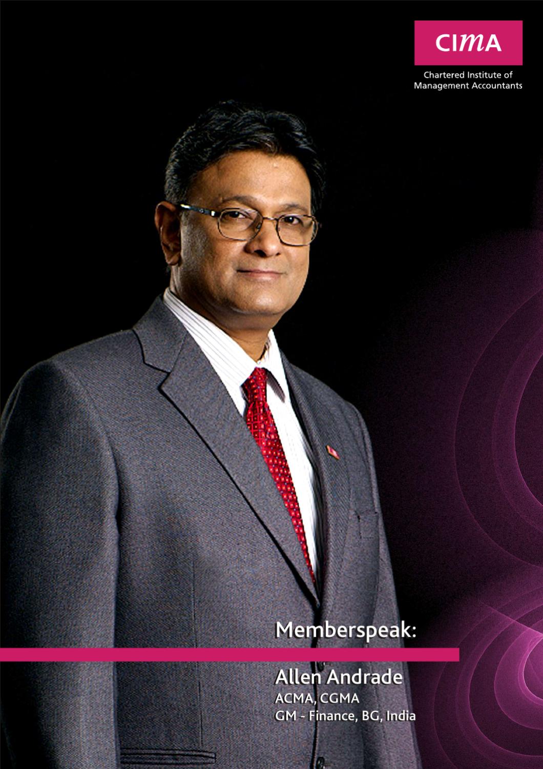 Allen Andrade member case study by Chartered Institute of Management ...