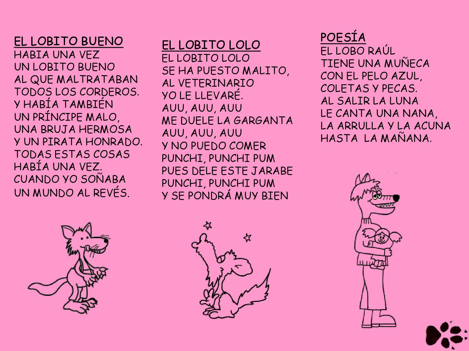 ¡QUÉ VIENE EL LOBO! by EEI Gloria Fuertes Escuela de educación infantil ...