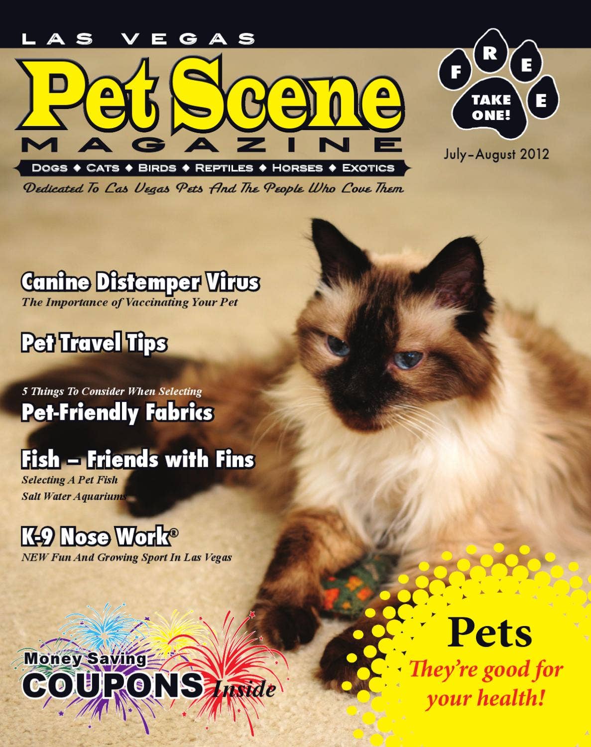 Las Vegas Pet Scene Magazine, July - August 2012 Issue by Homes ...