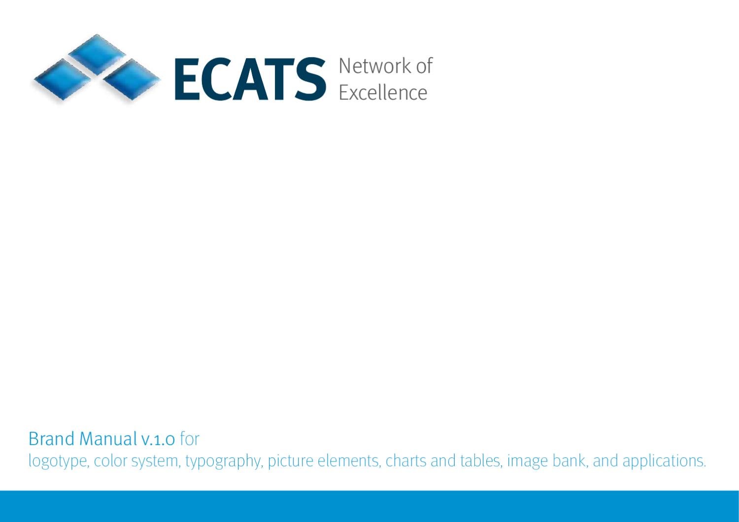 Ecats brandmanual v1.0 by Daniel Kulander Mantilla - Issuu