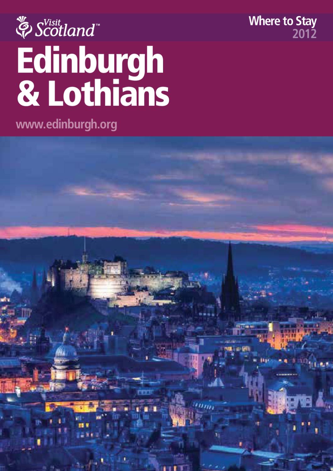 Edinburgh and The Lothians Accommodation Guide by Plan B Digital - Issuu
