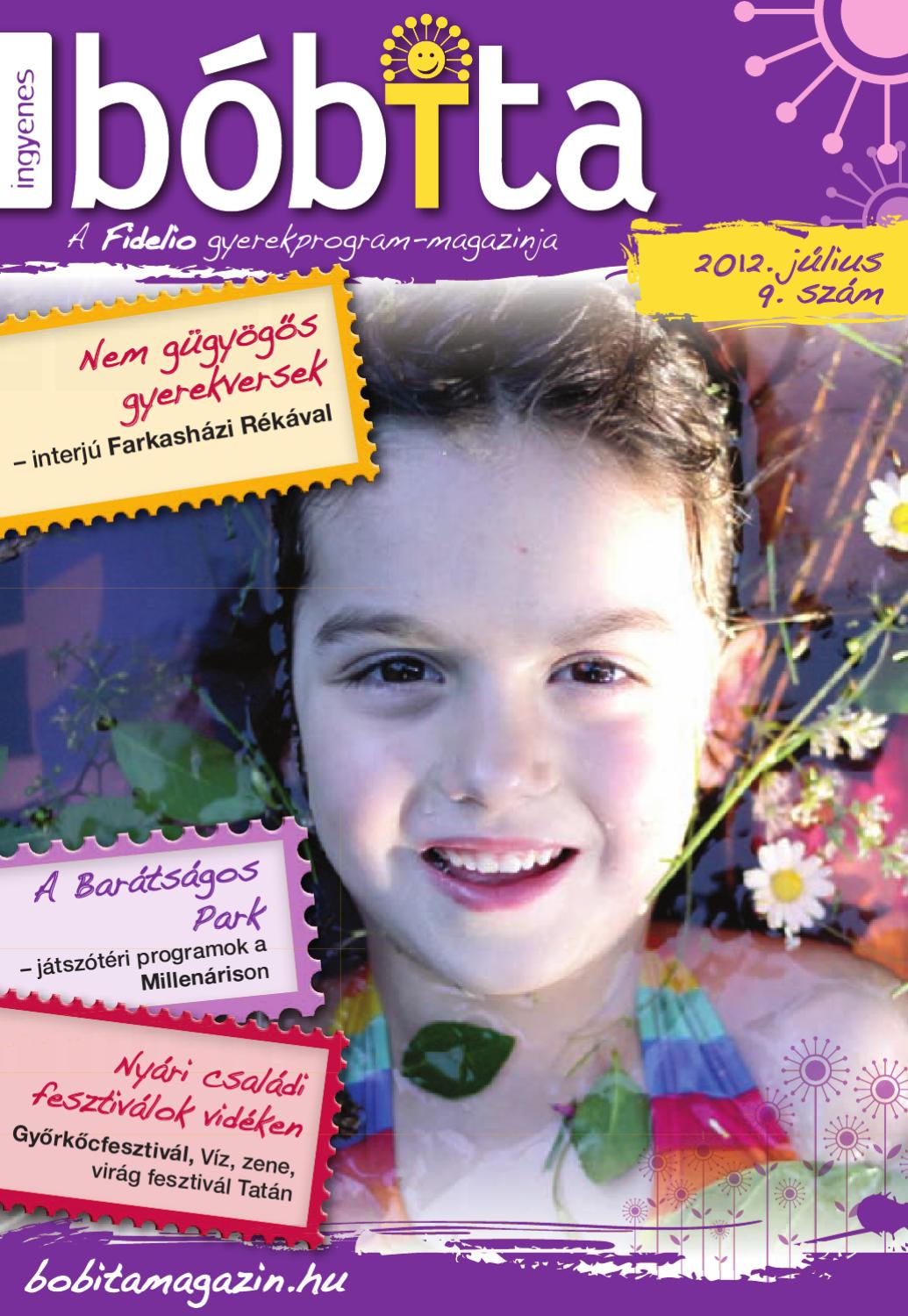 Bóbita Magazin 2012/07 by Fidelio - Issuu