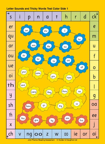 Jolly Phonics Reading Assessment US PRINT by Jolly Learning Ltd - Issuu