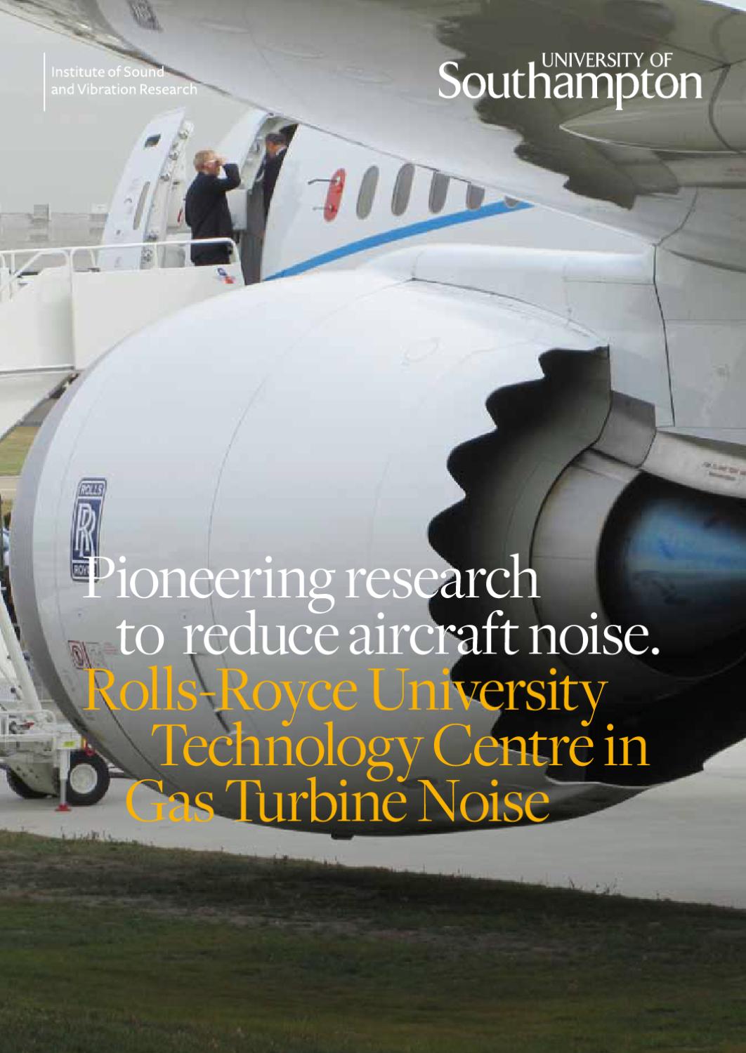 Rolls-Royce University Technology Centre in Gas Turbine Noise by ...