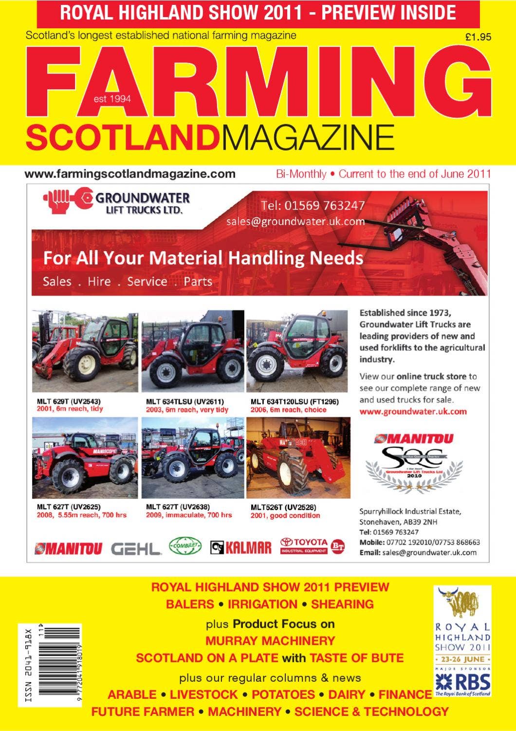 Farming Scotland Magazine (May-June 2011) by Athole Design & Publishing ...