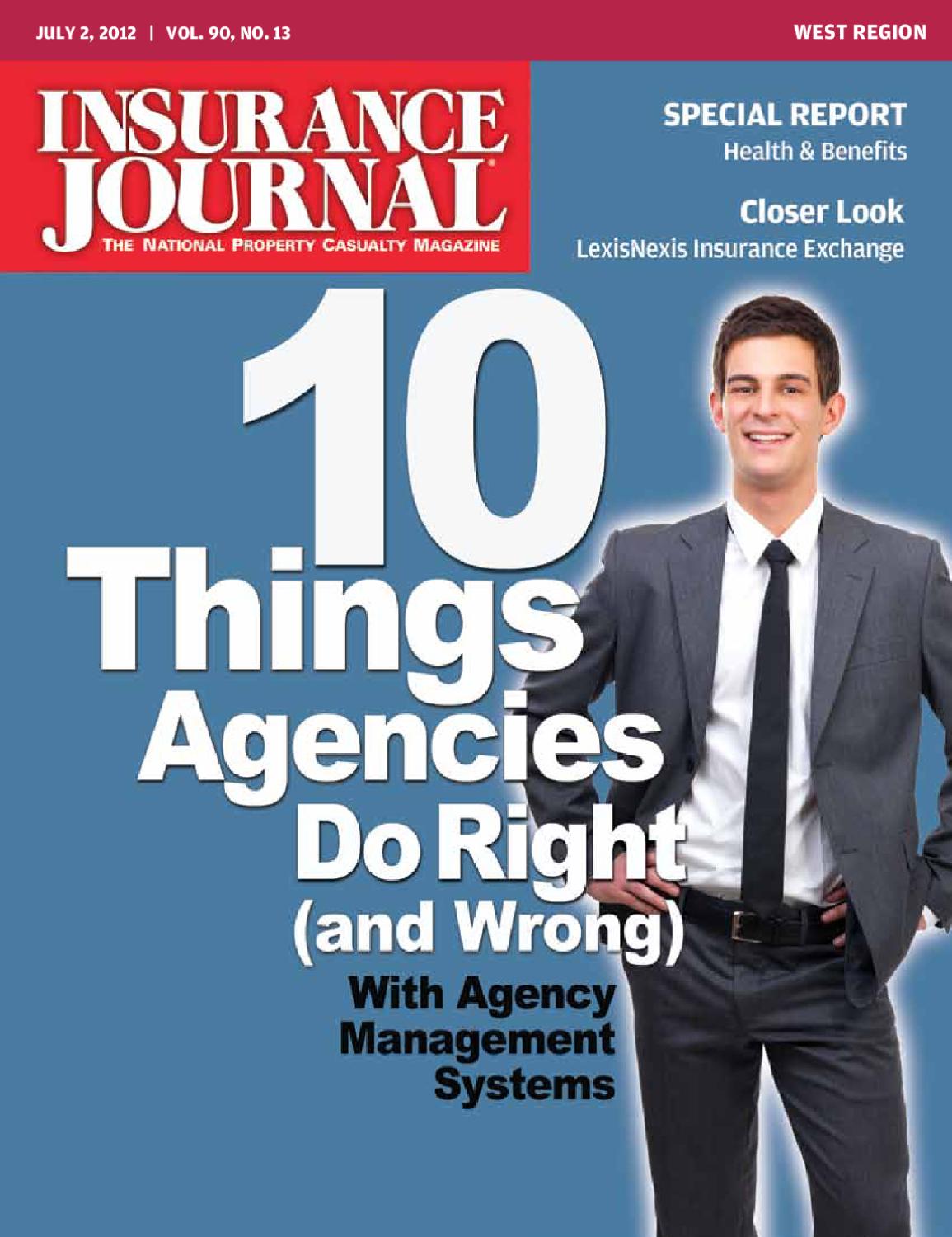 Agency Management Systems / Insurance Exchanges; Commercial Auto ...