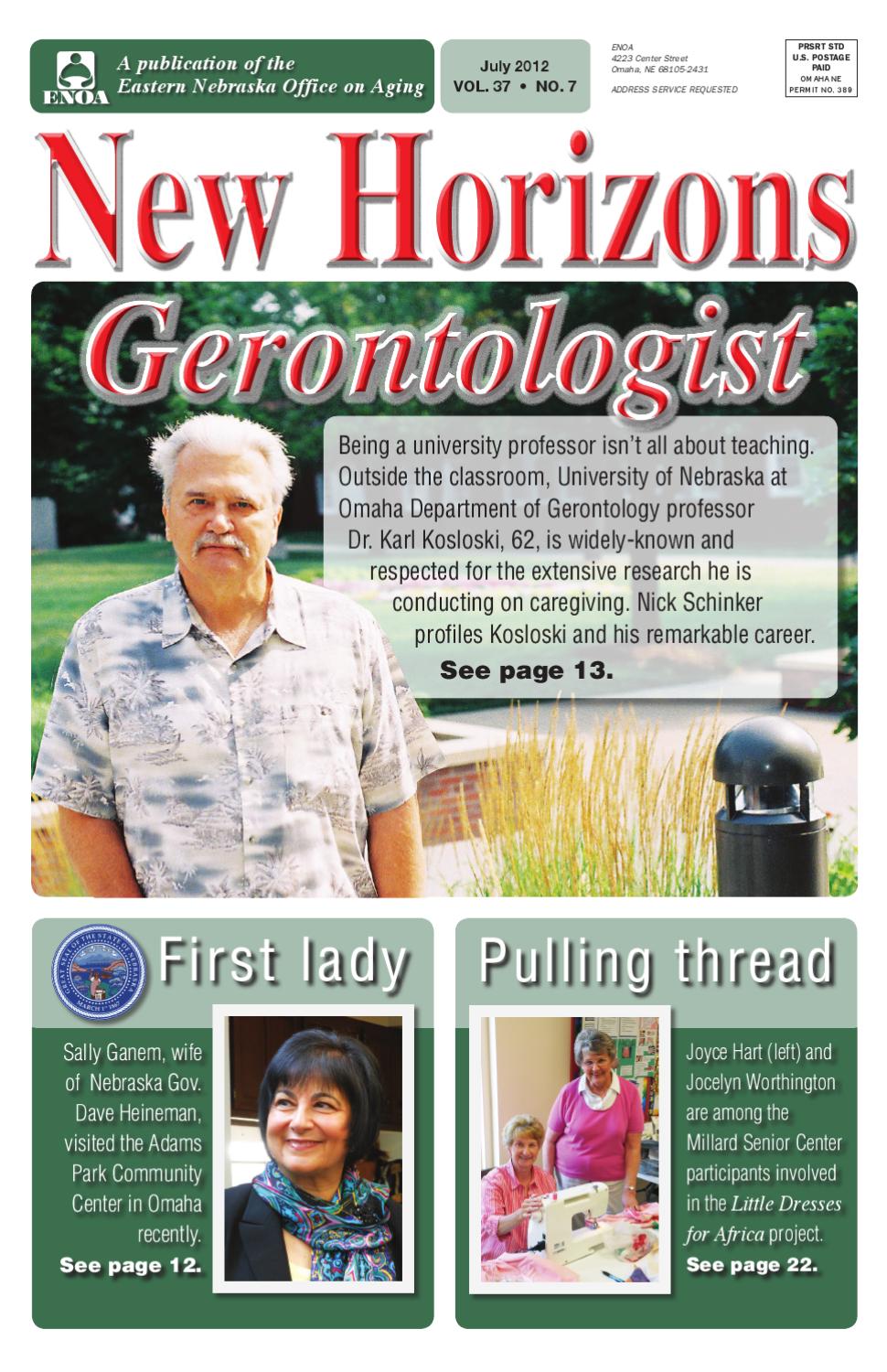 New Horizons Newspaper by Eastern Nebraska Office on Aging - Issuu