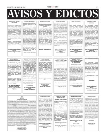 Lunes 2 de Julio, 2012 by unomásuno - Issuu
