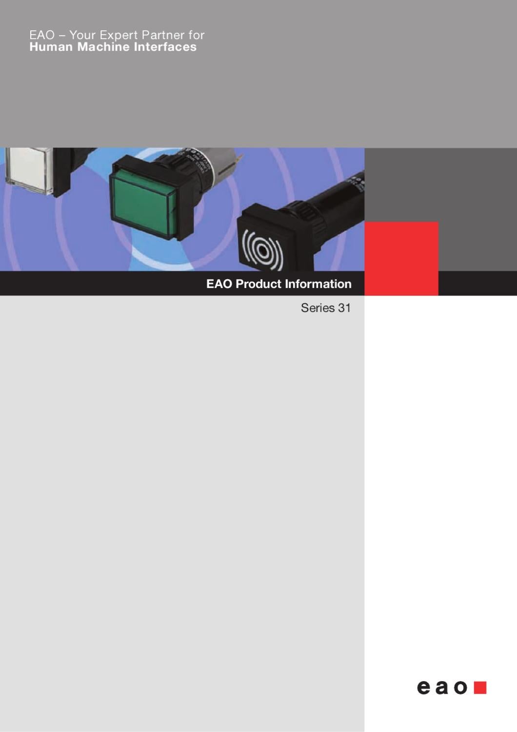 EAO Series 31 by EAO AG - Issuu