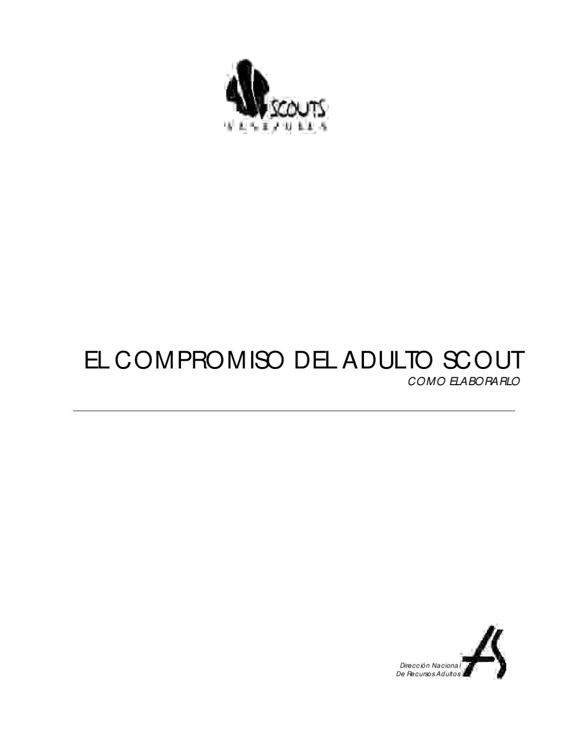 El Compromiso del Adulto by Grupo Scout General Jacinto Lara - Issuu