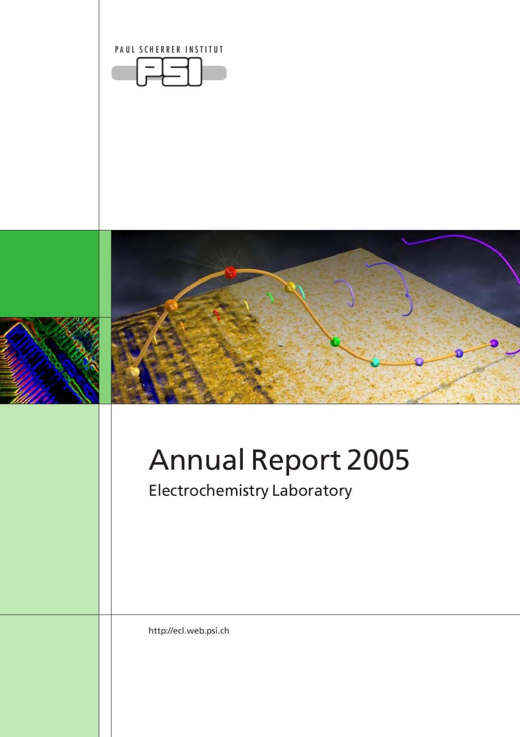 ECL Annual Report 2005 by Paul Scherrer Institut - Issuu