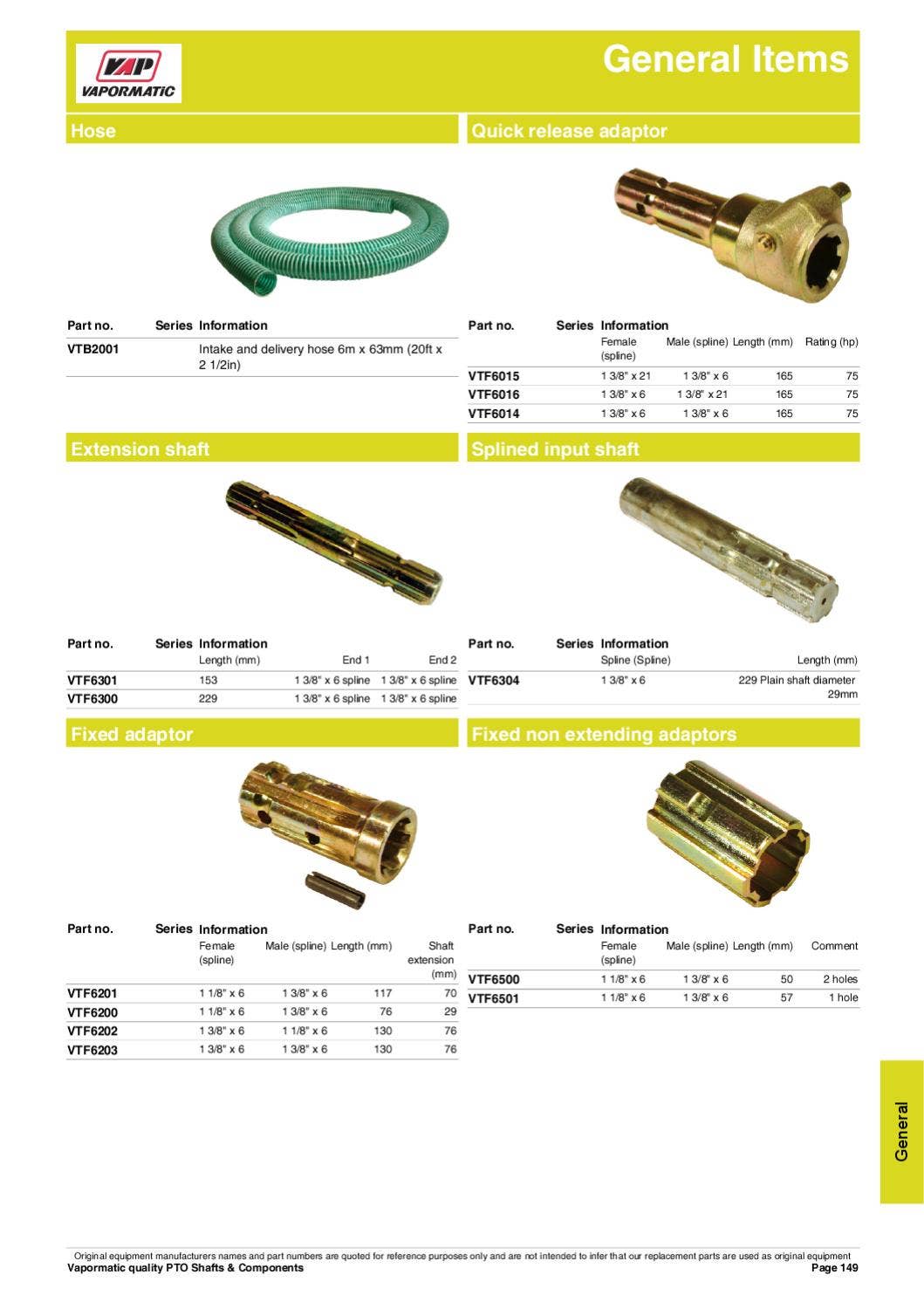 PTO Catalogue by The Vapormatic UK Ltd. - Issuu