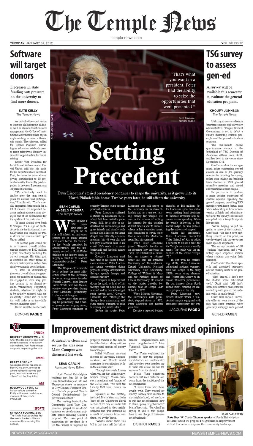 Volume 90, Issue 17 by The Temple News - Issuu