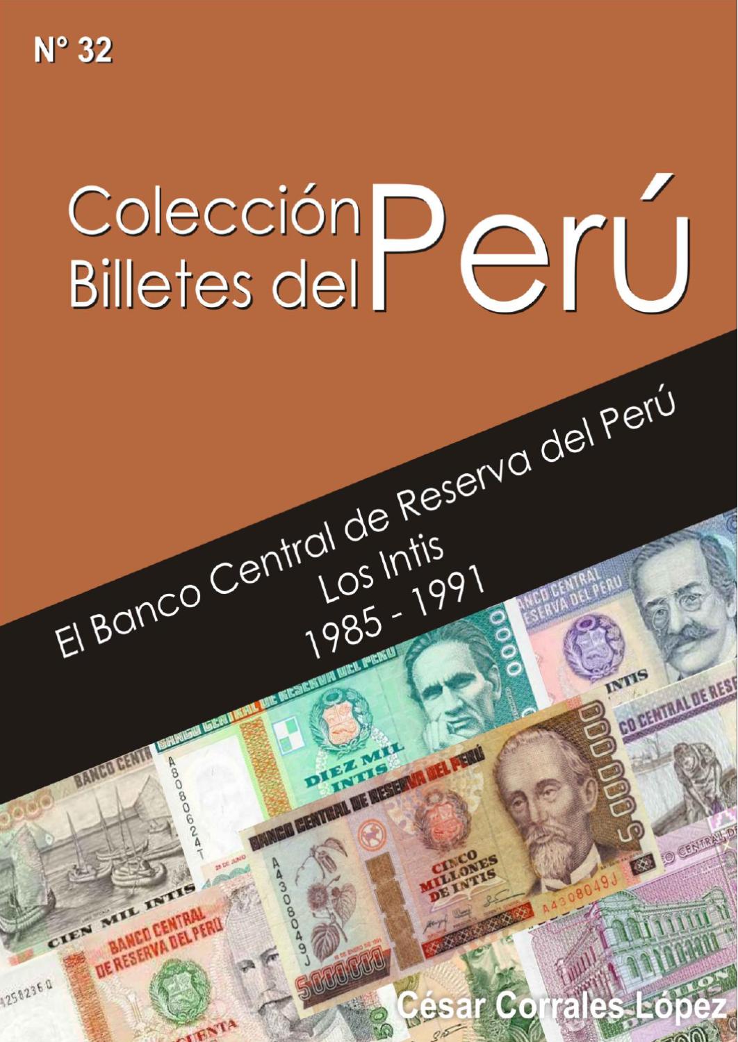 1985 - Banco Central de Reserva del Peru - Los Intis by César Corrales ...