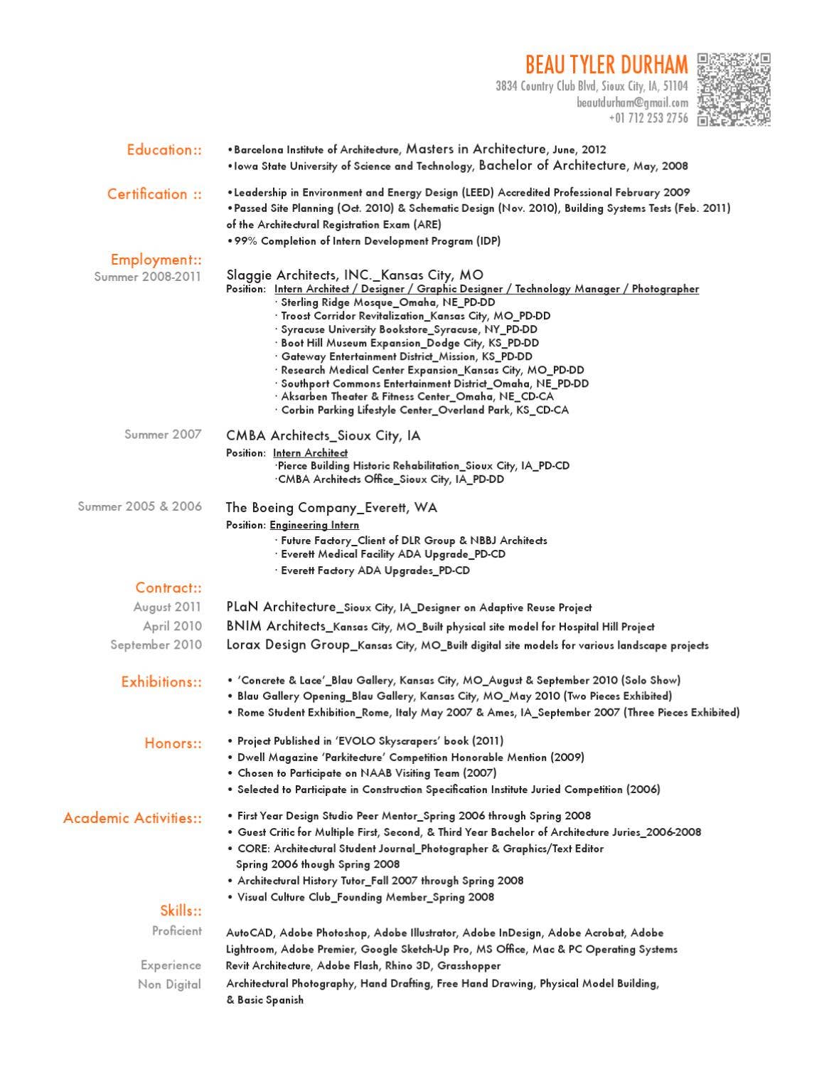 Resume & Sample Portfolio by Beau Tyler Durham - Issuu