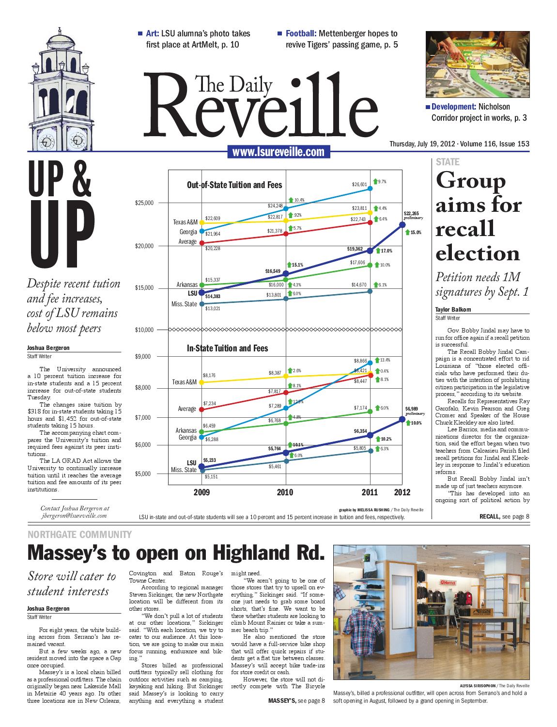 The Daily Reveille - July 19, 2012 by Reveille - Issuu