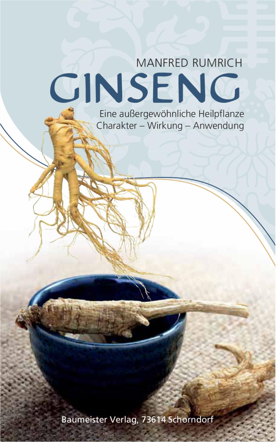 Ginseng Broschüre by Gerryland AG - Issuu