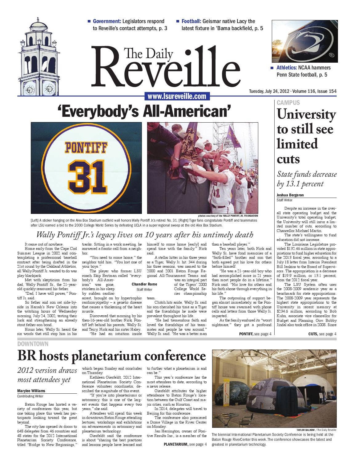 The Daily Reveille - July 24, 2012 by Reveille - Issuu