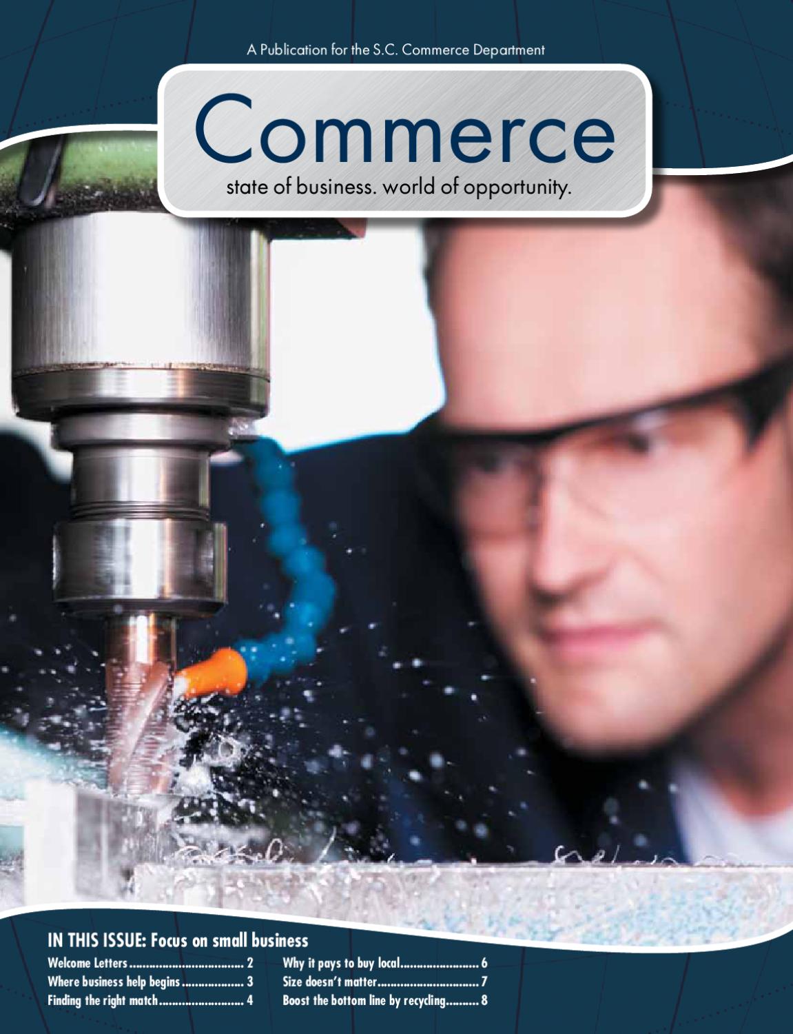 S.C. Department of Commerce by SC Biz News - Issuu