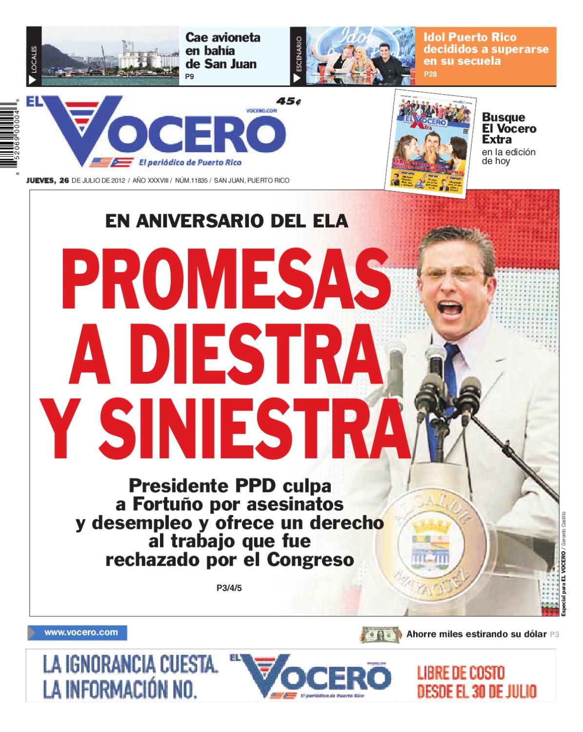 El Vocero de Puerto Rico by El Vocero de Puerto Rico - Issuu