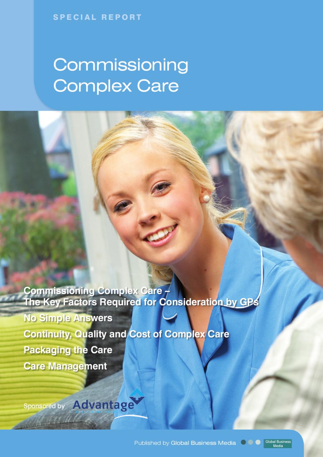 Special Report – Commissioning Complex Care by The Magazine Production ...