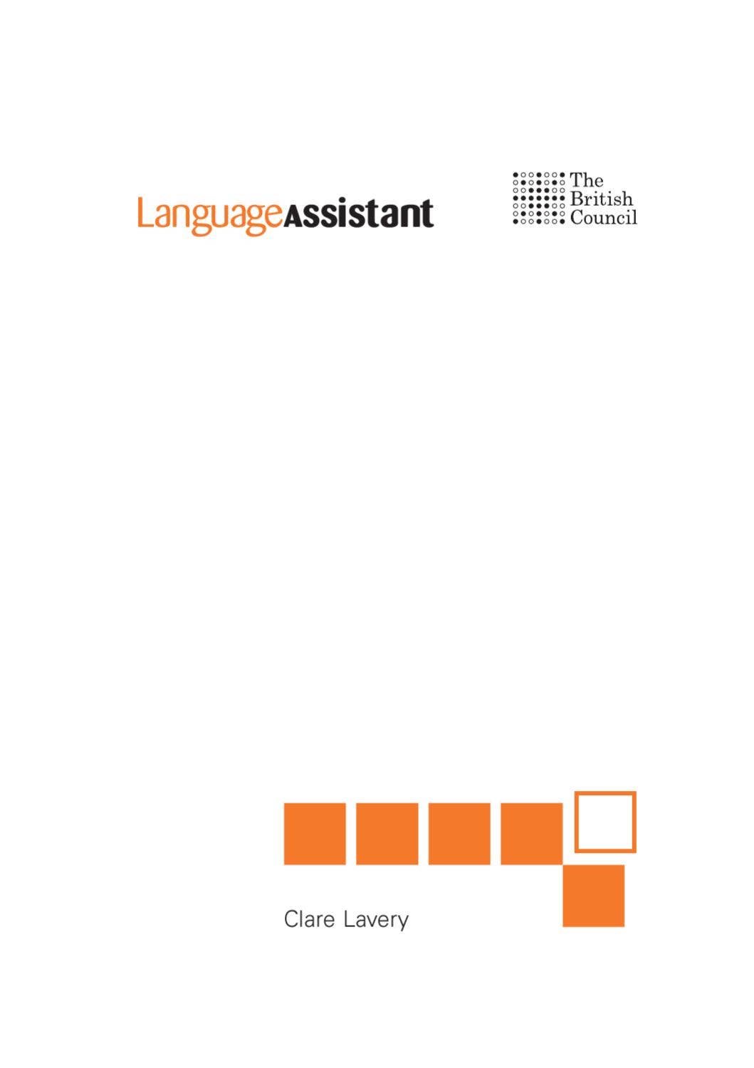 British Council - Language Assistant by Tanjapan - Issuu