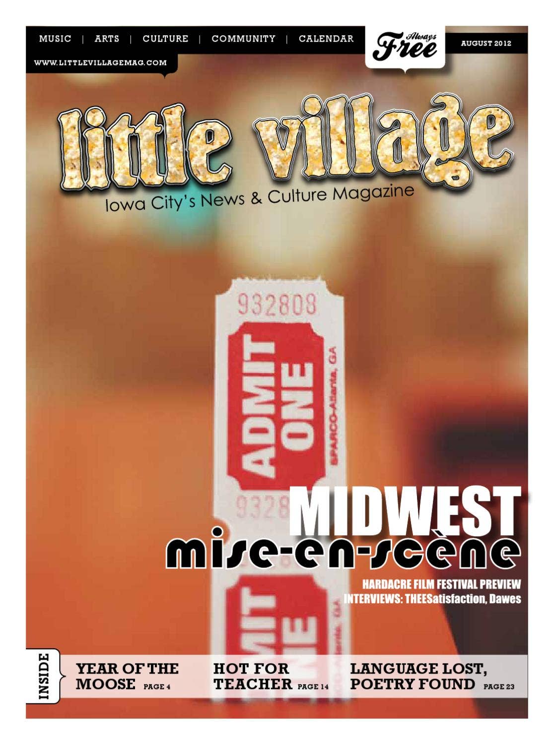 Little Village Magazine - Issue 116 - August 2012 by Little Village ...