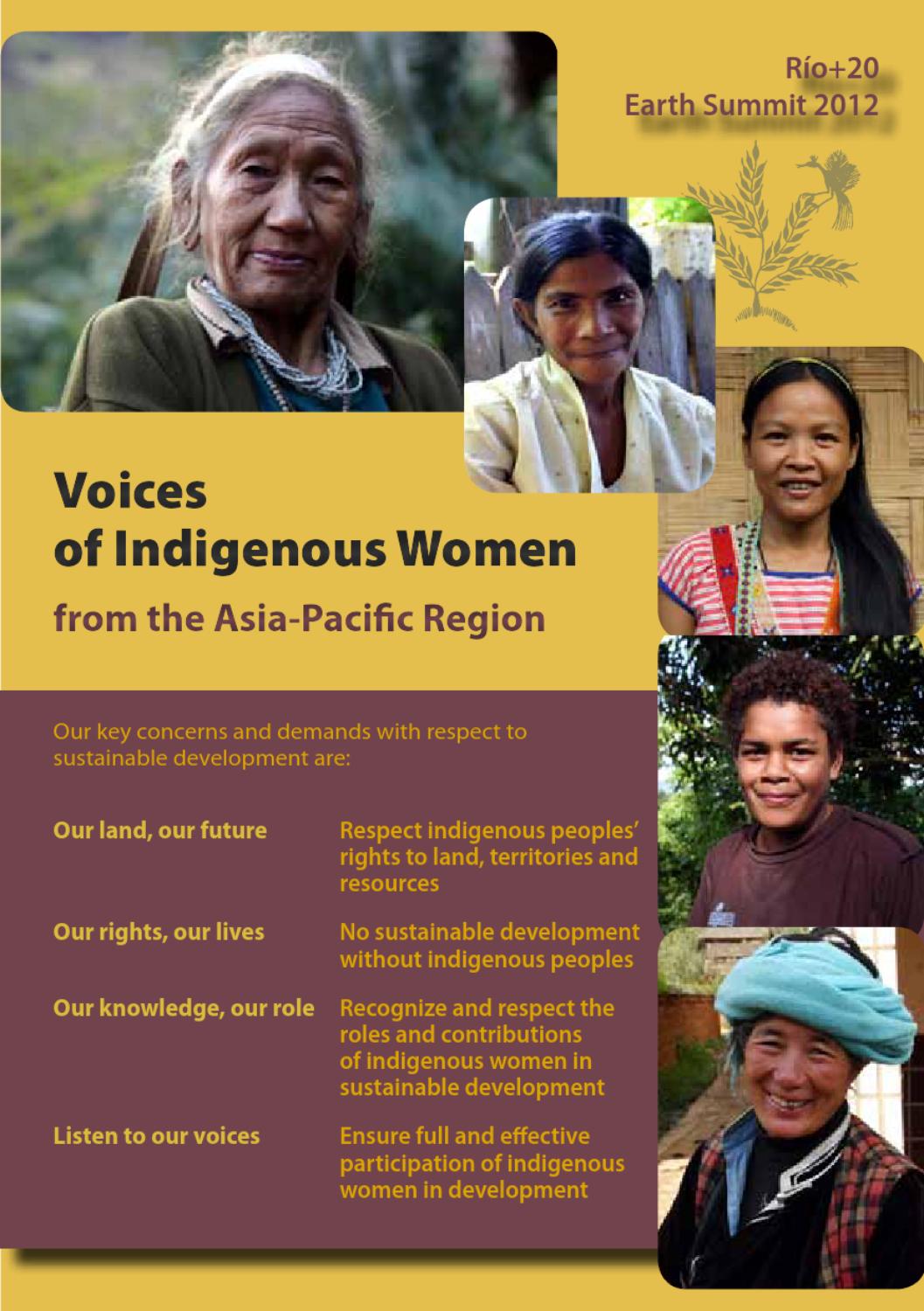 Voices of Indigenous Women by International Work Group for Indigenous ...