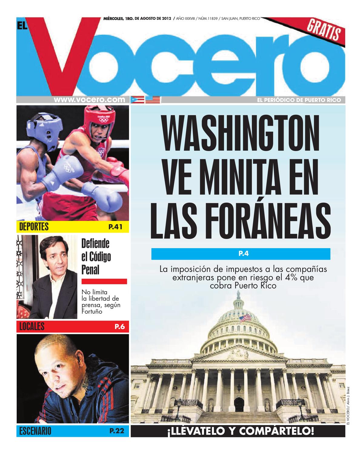 El Vocero de Puerto Rico by El Vocero de Puerto Rico - Issuu