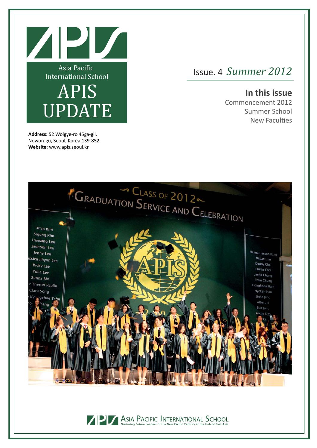APIS Update by Asia Pacific International School - Issuu