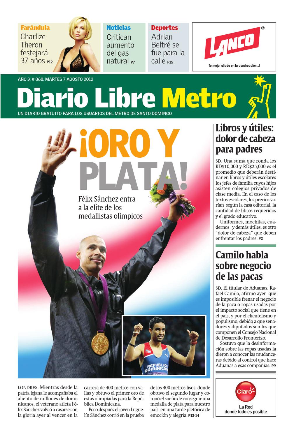 Diariolibremetro868 by Diario Libre - Issuu