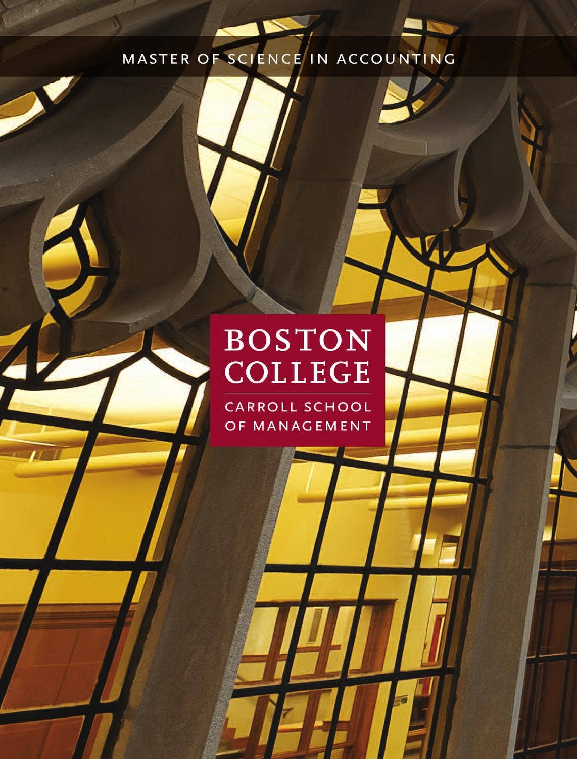 Master of Science in Accounting, Boston College's Carrol School of ...