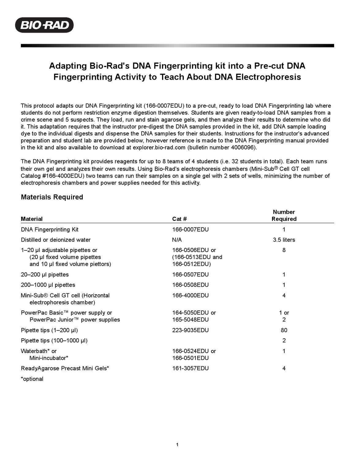 forensic-dna-fingerprinting-kit-instructions-copy by Joan Rasmussen - Issuu